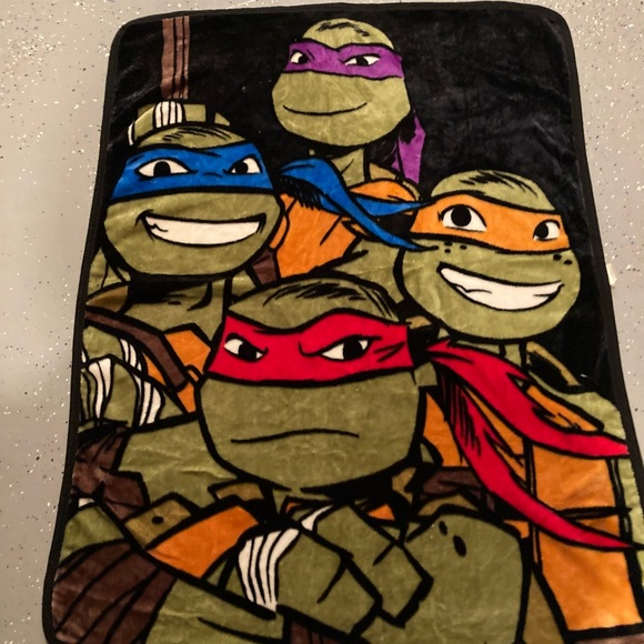 Nickelodeon | Bedding | Teenage Mutant Ninja Turtles Soft Fleece Throw ...